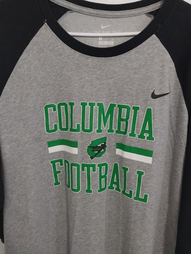 Nike Dri Fit "The Nike Tee" Columbia Fireflies Football 3/4 Sleeve ...