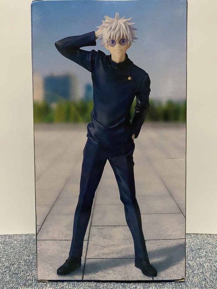 Vivit Jujutsu Kaisen Gojo Satoru Figure College Ver Raised Hand Pose ...