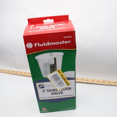 Fluidmaster Replacement 3 in. Dual Flush Valve for 2-Piece Glacier Bay Toilets | eBay