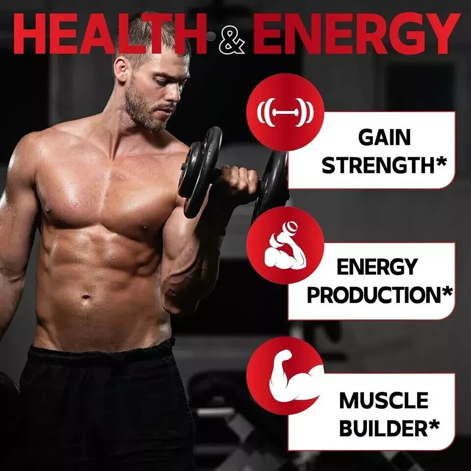 Male Test Enhancing Pills Boost Muscle Growth Energy Supplement for Men ...