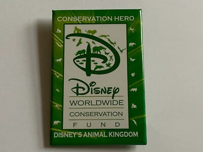 BUTTON Animal Kingdom Conservation Hero Disney Conservation Fund 2014 ...