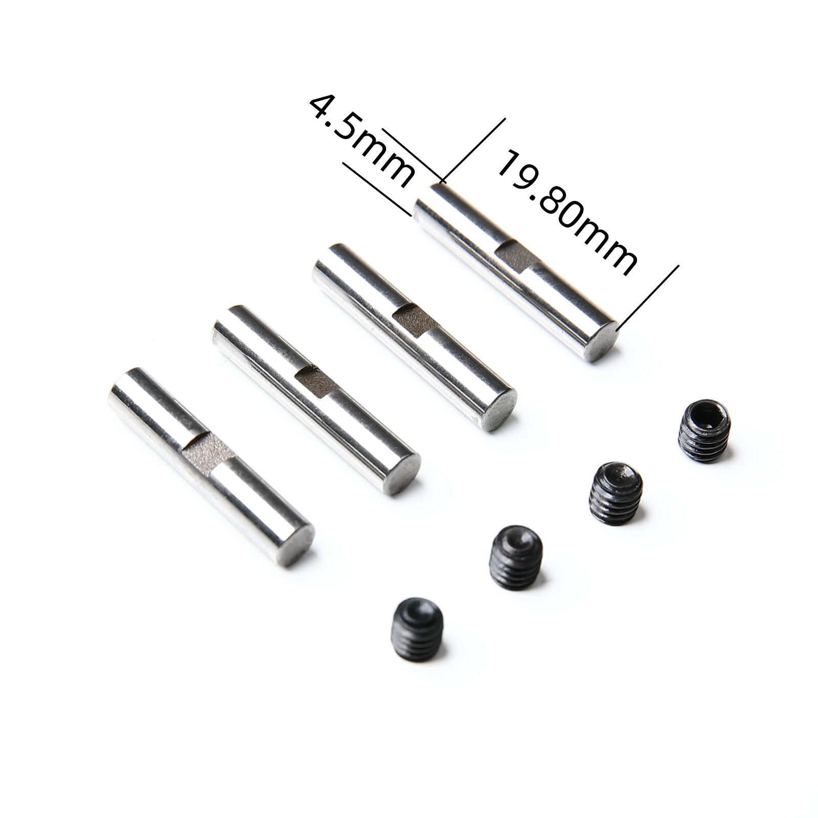 GTB HD Steel Driveshaft Dogbone Pins Set for 1/5 RC Car LOSI DBXL-E2.0 ...