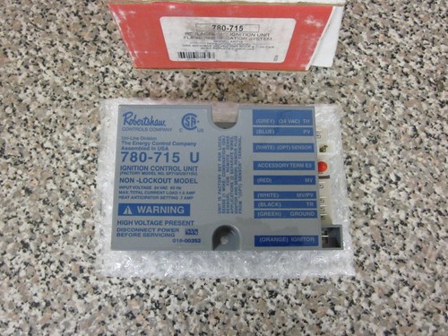 New Robertshaw 780-715 U 780-715U SP715 Furnace Ignition Control Board ...