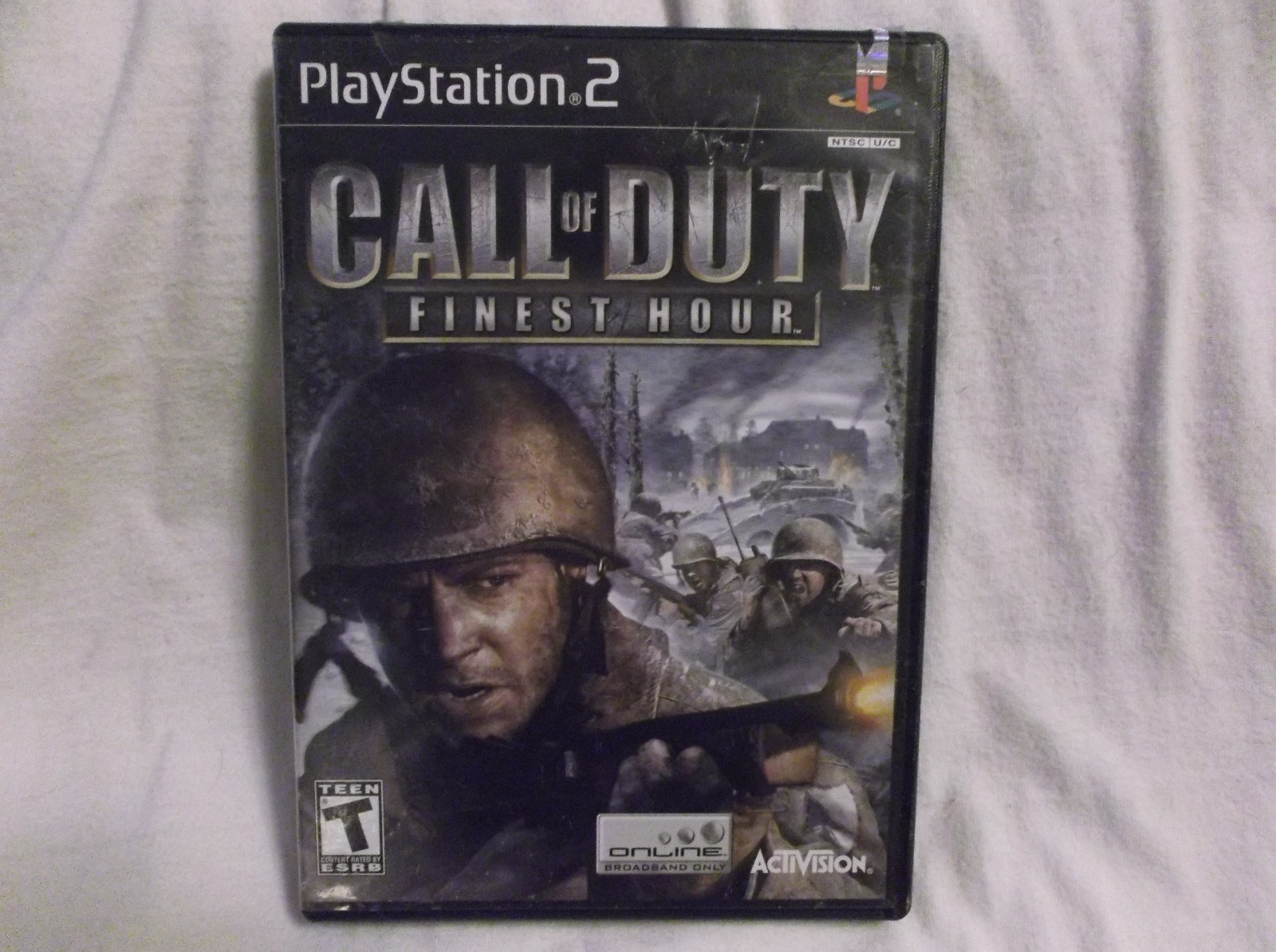 PS2 COD Call Of Duty Finest Hour Black Label Edition Complete, Tested ...