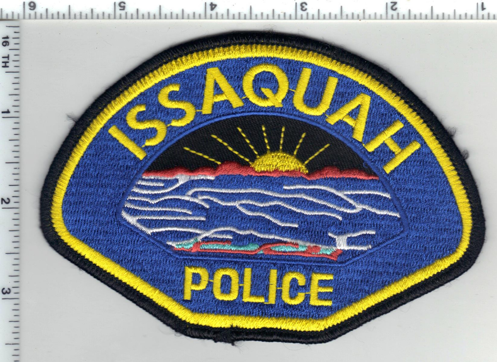Issaquah Police (Washington) Shoulder Patch from the 1980s | eBay
