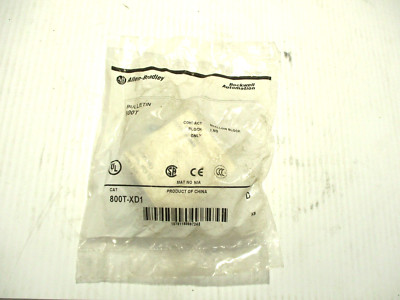 NEW ALLEN-BRADLEY 800T-XD1 SER.D CONTACT BLOCK | eBay