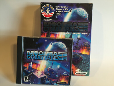 Moonbase Commander CD-ROM game by Infogrames for Windows | eBay