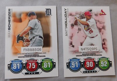 2010 Topps Attax Baseball Card Pick one | eBay