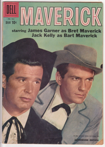 Maverick #962, Dell Comics 1959 VG- 3.5 1950s TV Adaptation. Dan ...