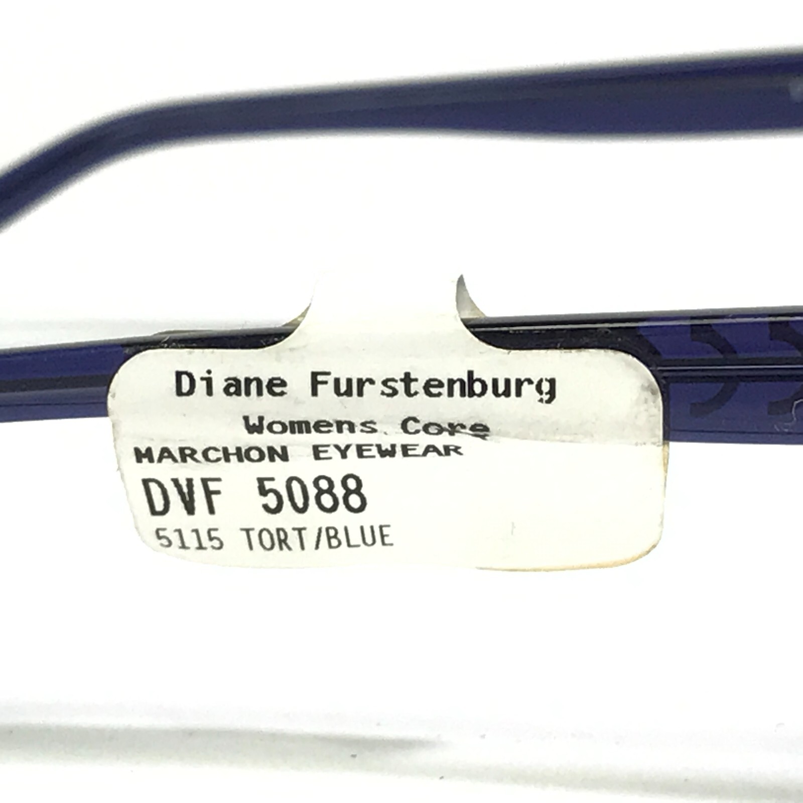 Diane von Furstenberg Eyeglasses Frames DVF5088 400 Blue Tortoise 51-15 ...