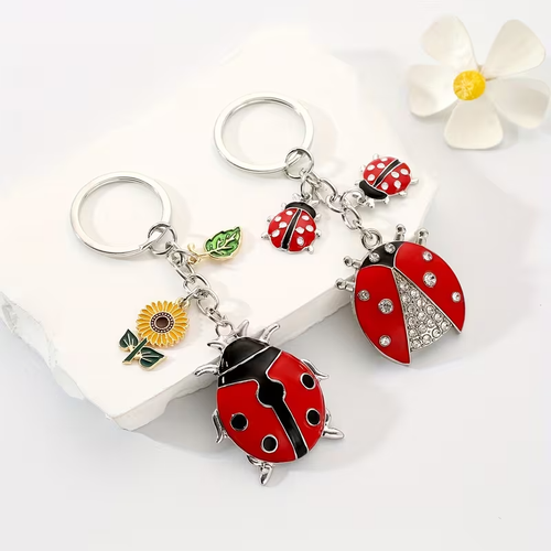 Adorable Ladybug Keychains~ 2 Styles | eBay