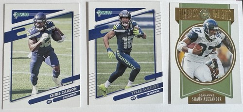 Lot of 3 Seattle Seahawks Football Cards | eBay