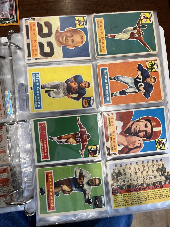 1956 Topps Football Complete Set (120/120) in VG or better condition ...