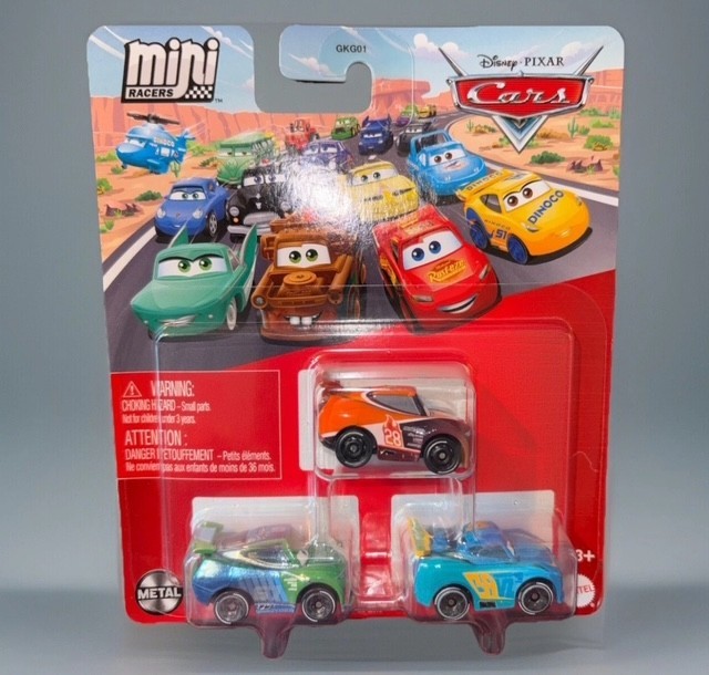 Disney Cars Mini Racers GRC Francesco Tractor Luigi Wingo Mater Rescue ...