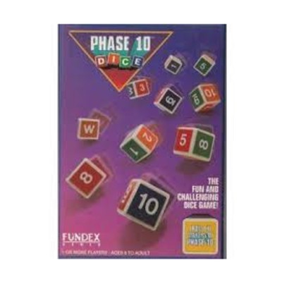 Fundex Boardgame Phase 10 Dice (1993 Ed) Box VG+/EX | eBay