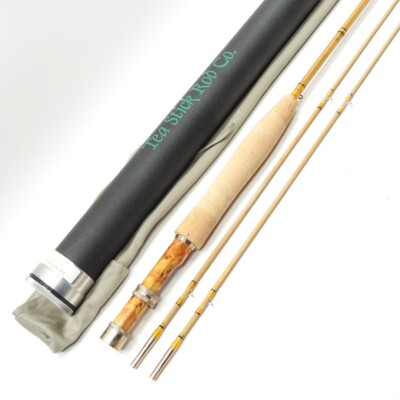 Tea Stick Rod Co. Bamboo Fly Rod. 6’ 6” 3wt. W/ Tube and Sock. | eBay