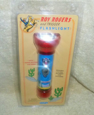 Roy Rogers & Trigger Signal Morse Code Flashlight & Siren SCHYLLING | eBay
