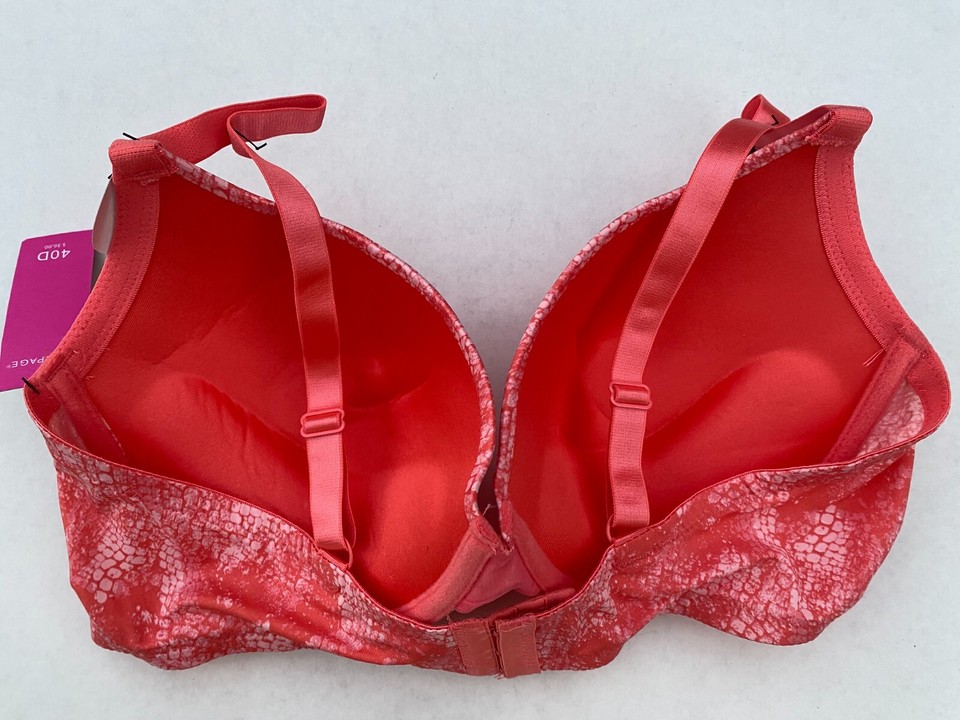 A9/ Rampage Size 40D Women's Push Up T-Shirt Bra Underwired | eBay