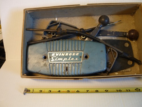 Evinrude Simplex Twin Handle Control Box 2 Shift Levers & Throttle ...