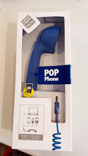 Pop Phone the Retro handset for cell phones, NEW IN BOX, reduces ...