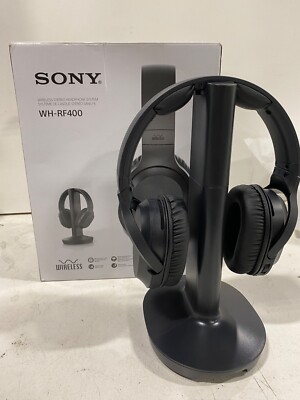 Sony RF400 Wireless Home Theater Headphones - Black 27242914001| eBay