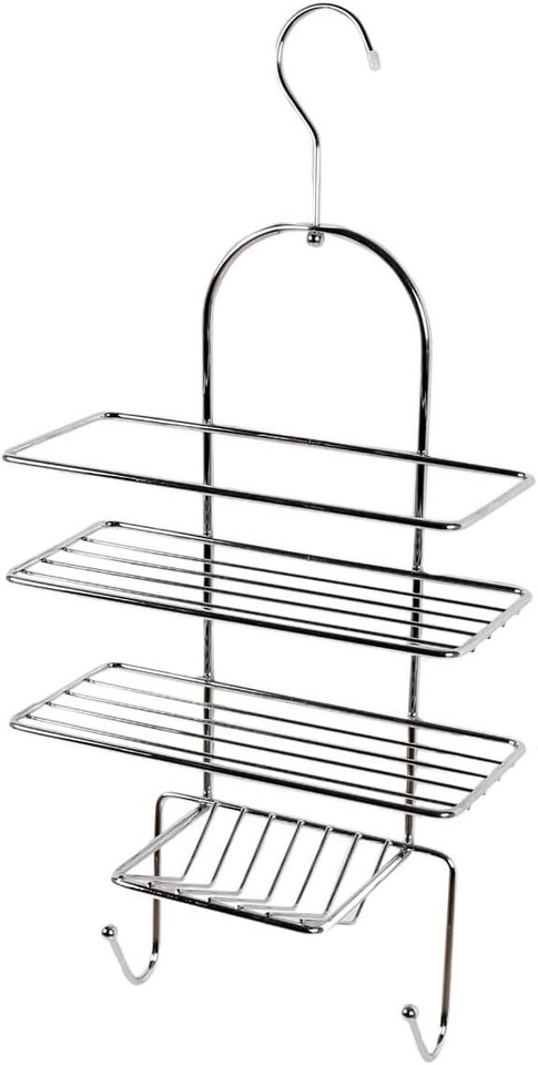 Hanging Over door Over screen Bathroom Shower Caddy Rack Storage Tidy ...