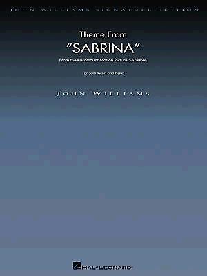 Theme from Sabrina : Violin and Piano by John Williams (1998, Trade ...