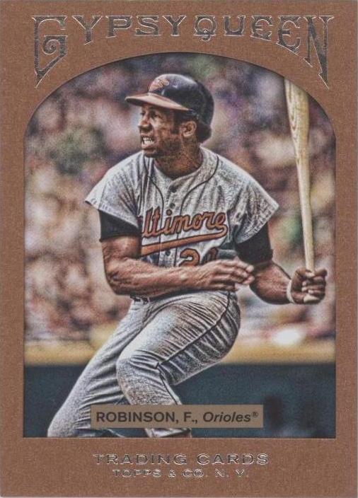 2011 Topps Gypsy Queen - Frank Robinson #6 Framed Paper /999 for sale ...