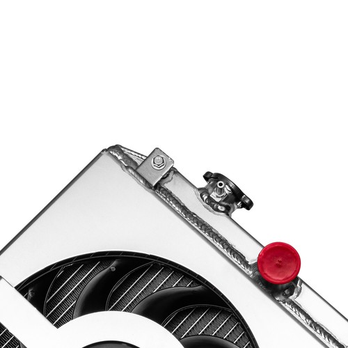 3 ROW RADIATOR+SHROUD FAN For 92-2000,92 HONDA CIVIC D15 D16 EK EG ...