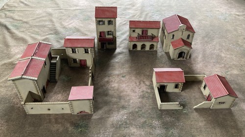 28mm Spanish/Italian Set A buildings painted KITS | eBay UK