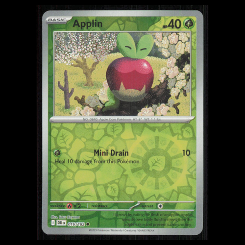 Applin #16 2025 Scarlet - Violet Series - Destined Rivals Common ...