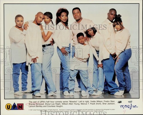1997 Press Photo "Moesha" TV Show Cast Members - lrq09046 | eBay