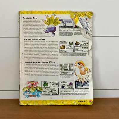 1999 Nintendo Power Pokémon Yellow, Red & Blue Player’s Guide (No ...