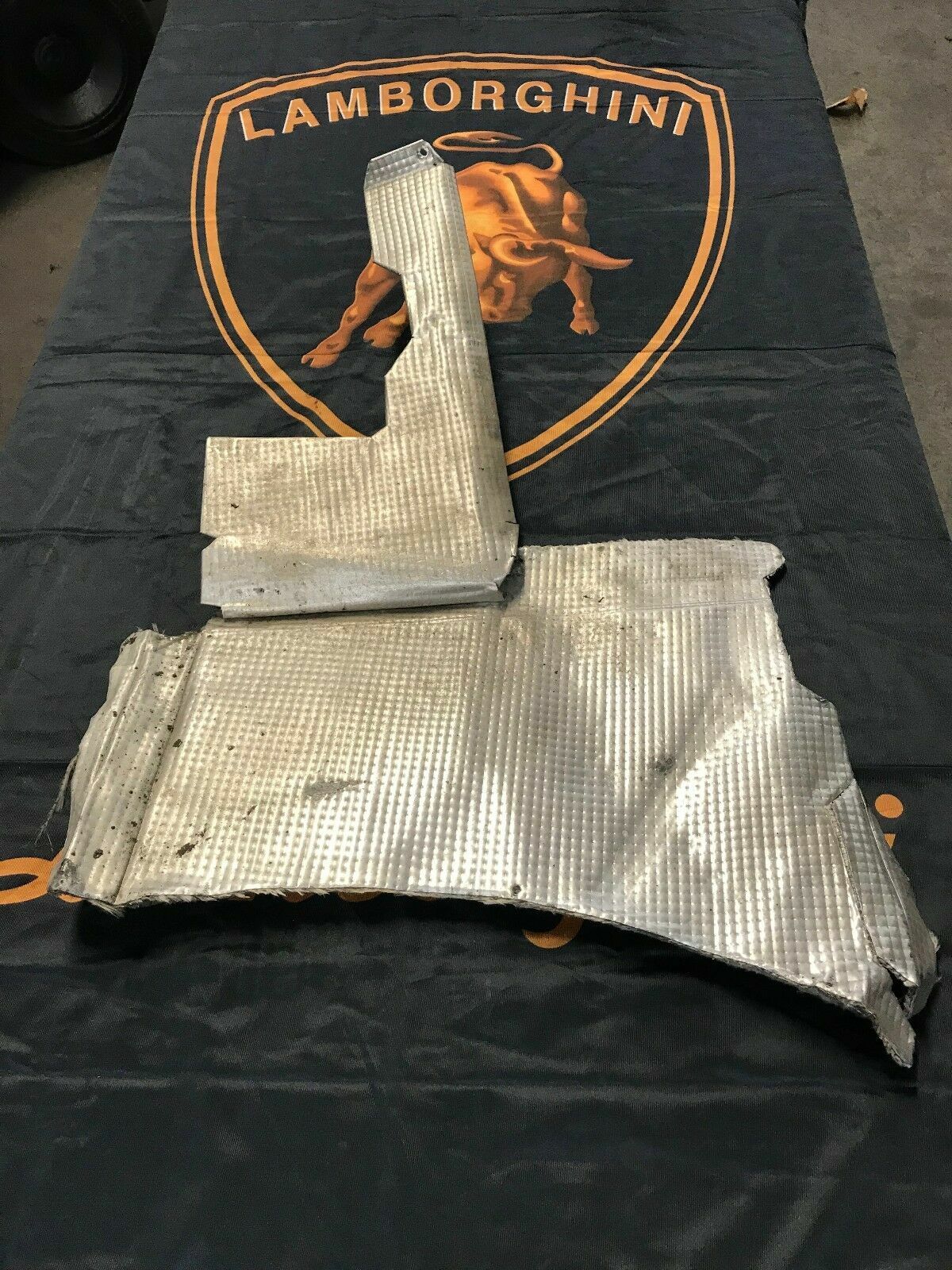 LAMBORGHINI GALLARDO COUPE SPYDER DRIVER LH SIDE INSULATION PROTECTION ...