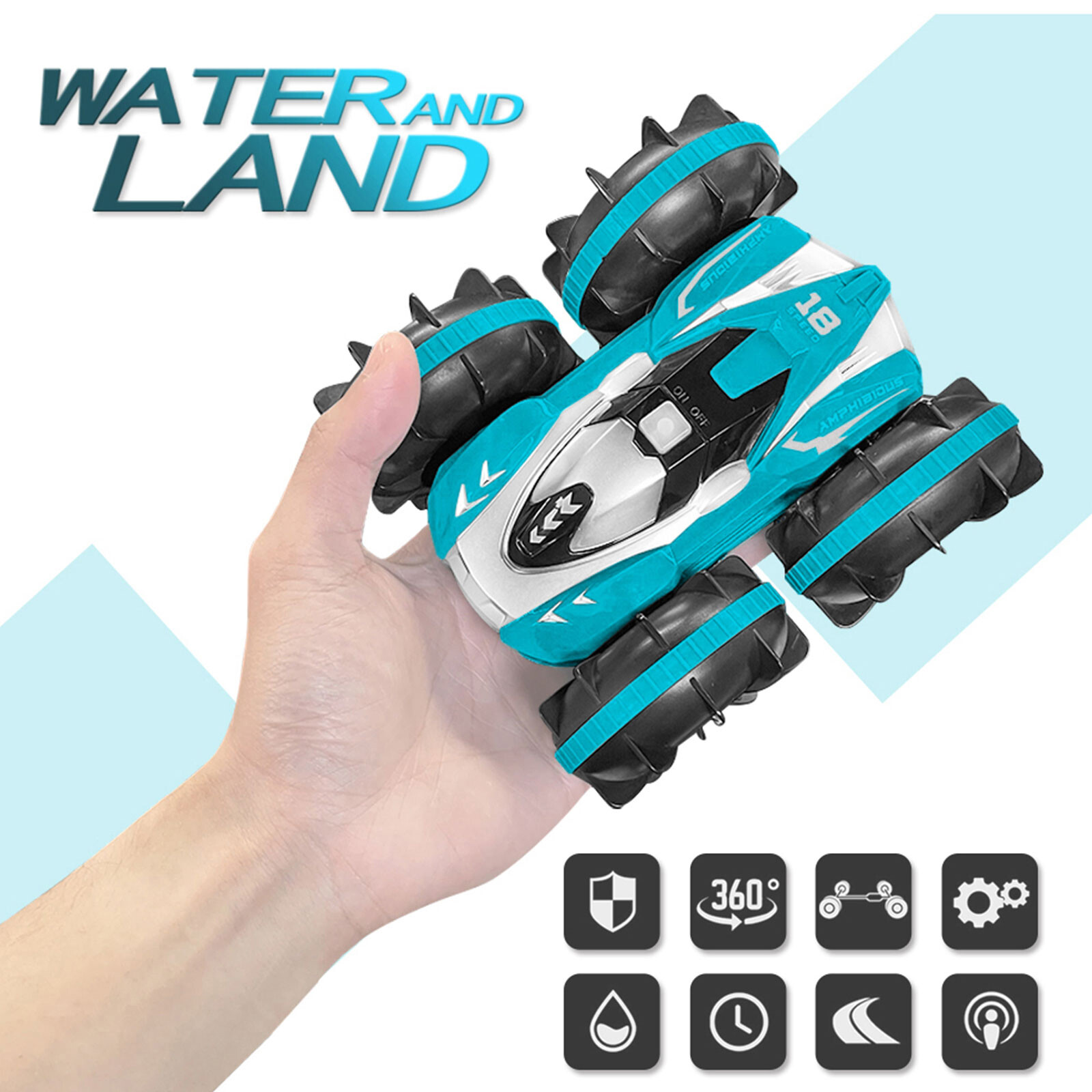 RC Stunt Car - 2.4G Remote Control Car Cool Toys Present Gift for Boys ...