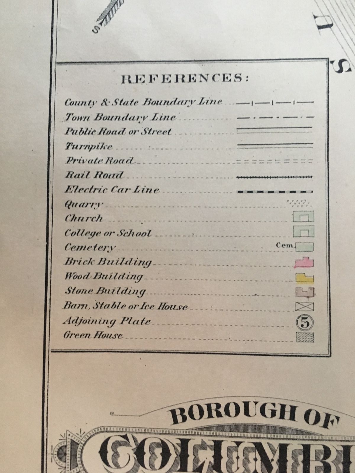 1899 LANDISVILLE ROHRERSTOWN SALUNGA PETERSBURG LANCASTER COUNTY PA ...