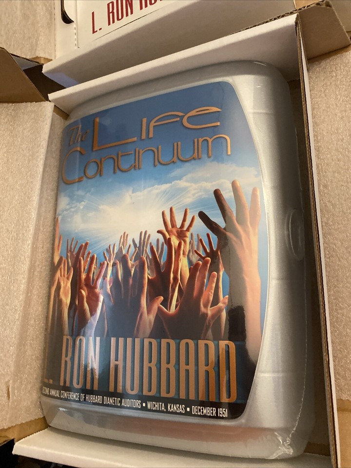 L Ron Hubbard Basic Lectures Set Box 1 Sealed CDs 1951 Science Survival ...