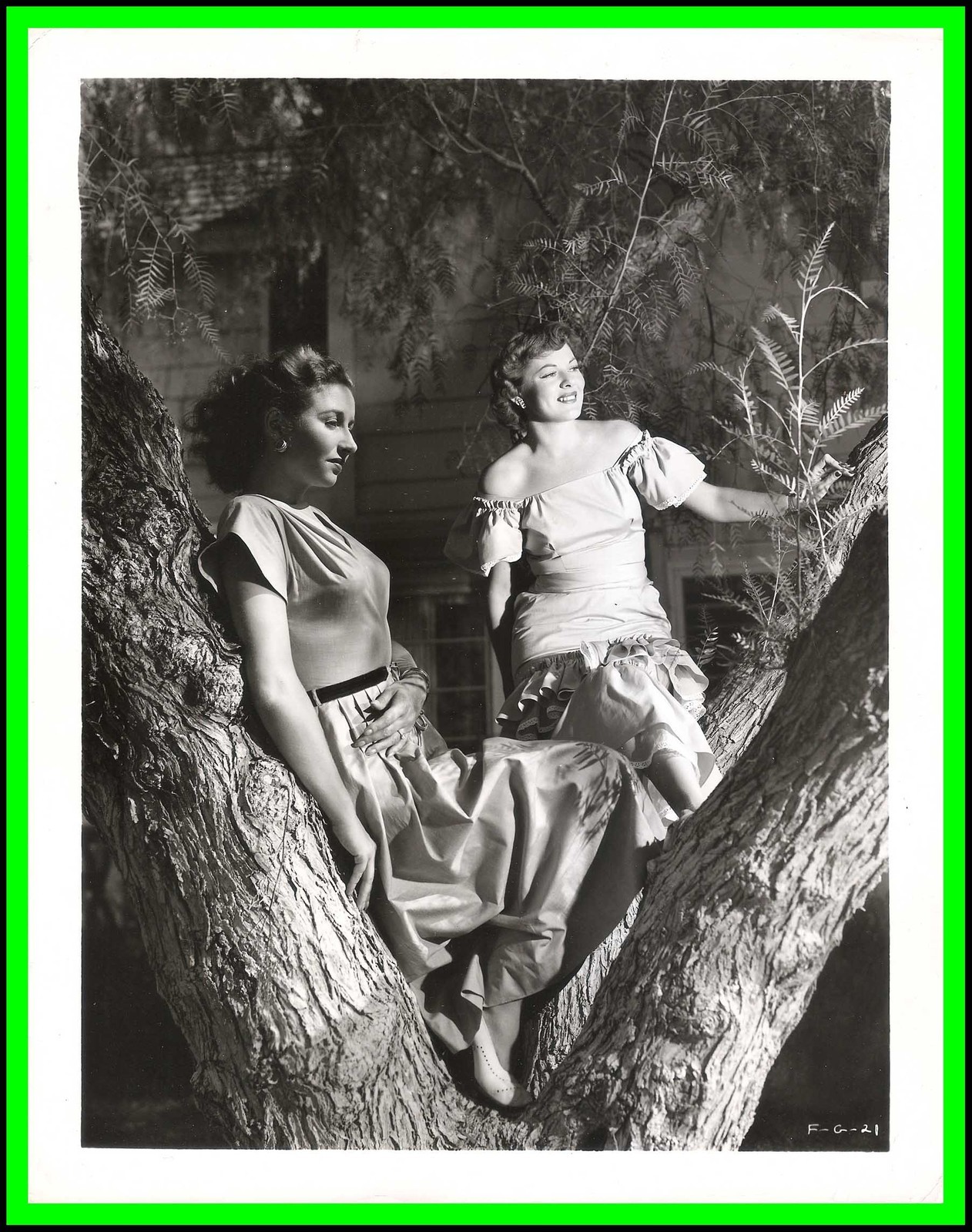 VERA RALSTON & JANE FRAZEE - Original Vintage FASHION PORTRAIT 1940's ...