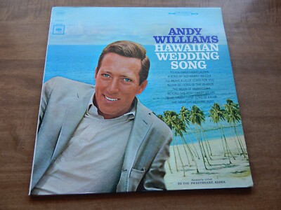 LP-ANDY WILLIAMS-Hawaiian Wedding Song-1966-Song of the Islands, Blue ...