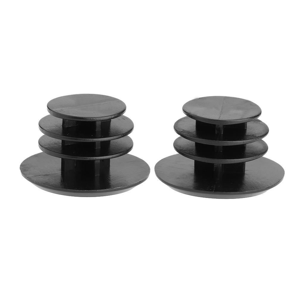 1 Pair Mountain Road Bike Handlebar End Plugs Caps Bicycle Parts (Black ...