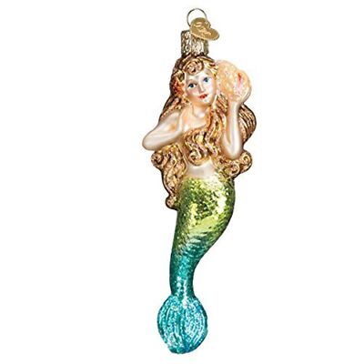 Old World Christmas Glass Blown Ornament for Christmas Tree, Mermaid | eBay
