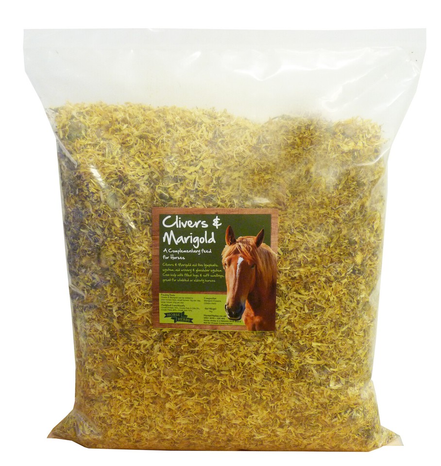 Horse Herbs Cleavers & Marigold 1kg - Horse Feed Supplement, Equine ...