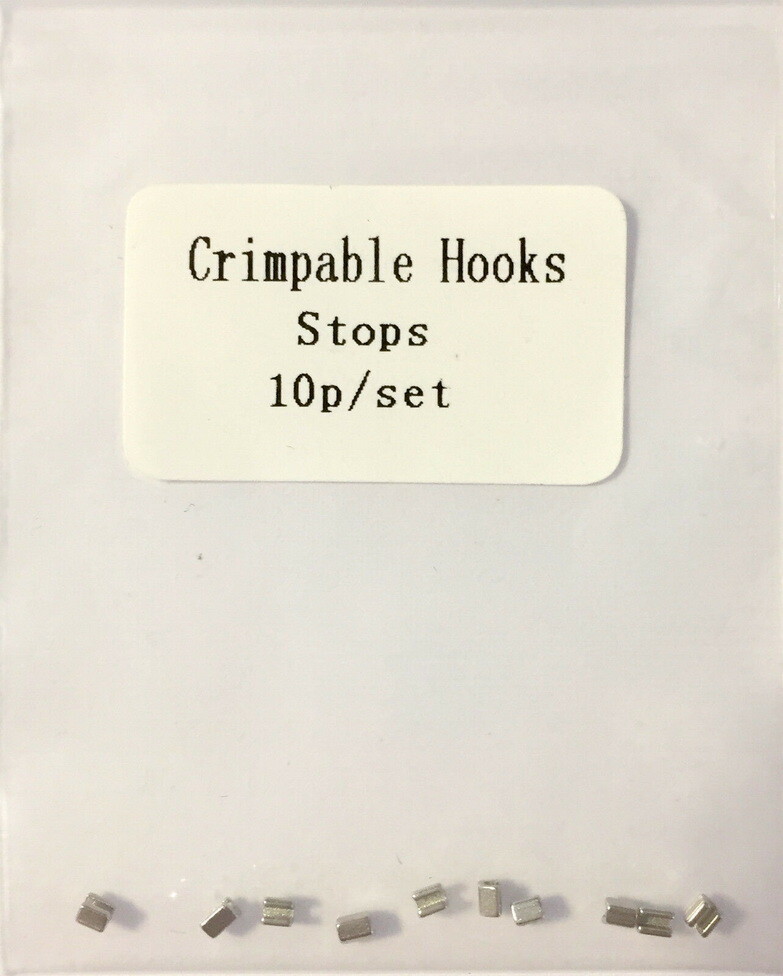 100x Dental Orthodontic Crimpable Hook Stop Stops Type For Arch Wire ...