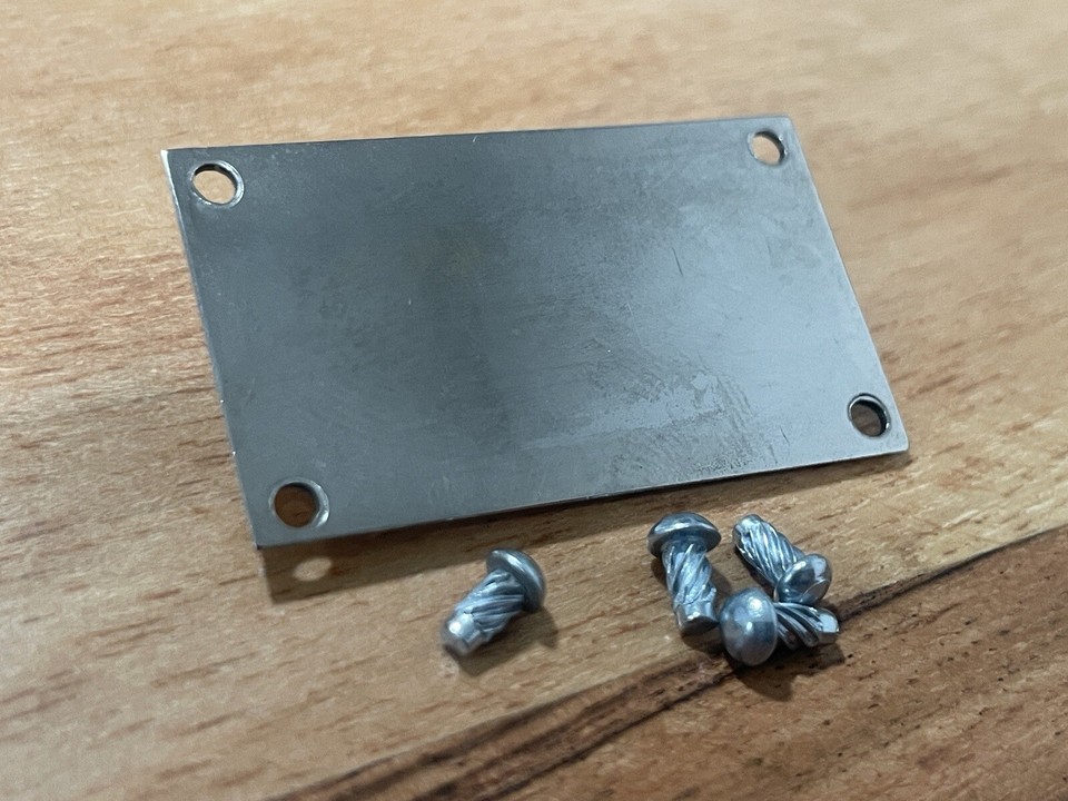 (ONE) WW2 Style Brass Traverse Data Plate For M2 60mm Mortar M5 Bipod ...