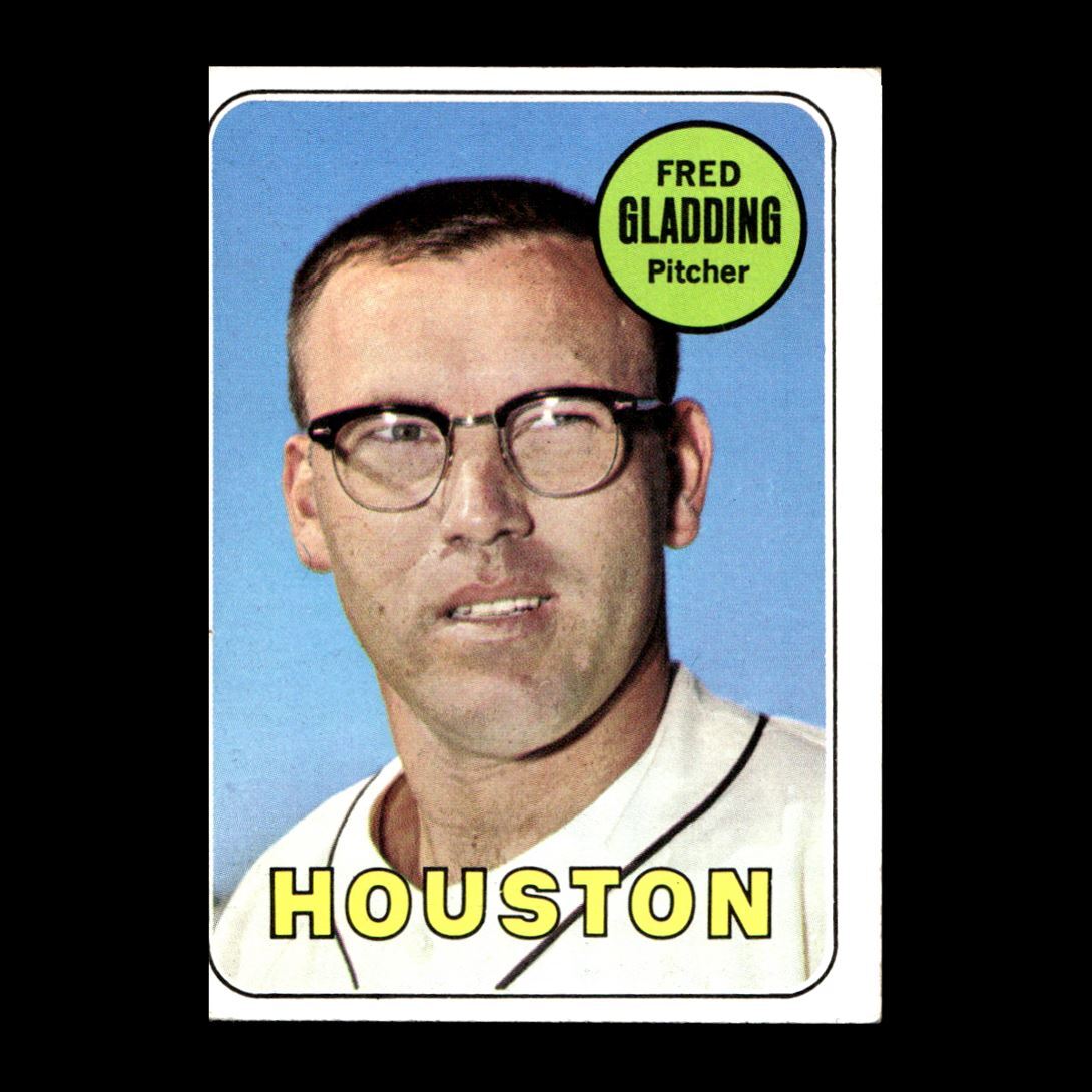 Fred Gladding 1969 Topps Houston Astros #58 Nice 1 | eBay