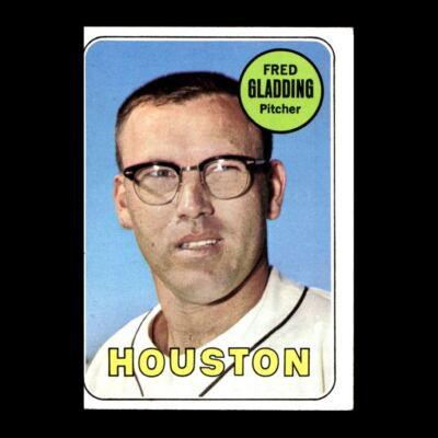 Fred Gladding 1969 Topps Houston Astros #58 Nice 1 | eBay