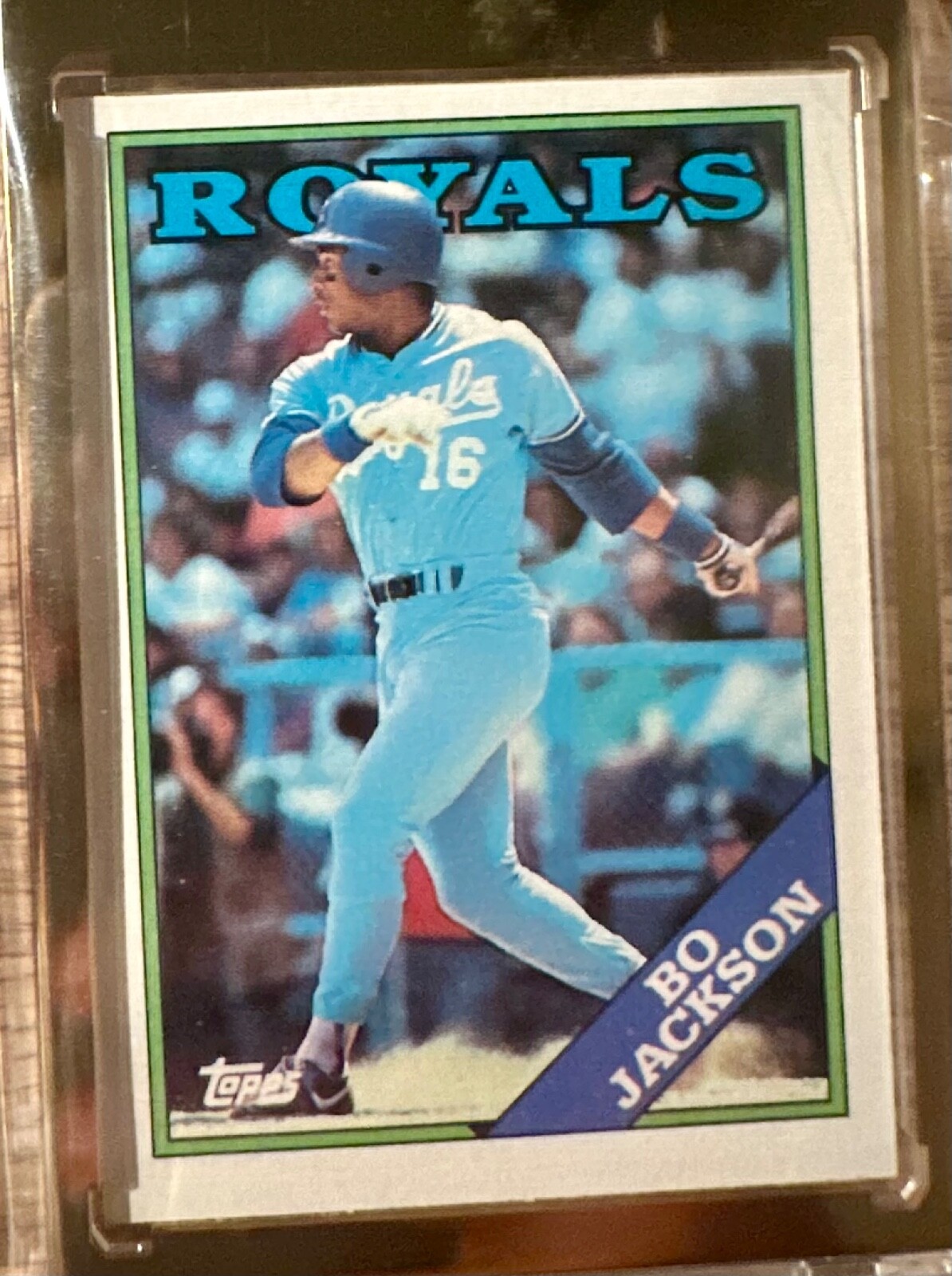 1988 Topps #750 Bo Jackson Ultra Rare Multiple Error Card NM One Of A ...