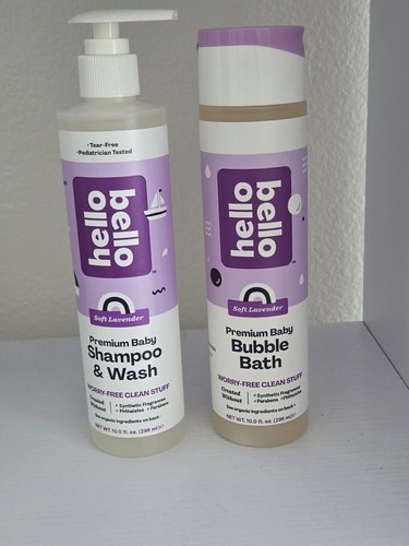 Hello Bello Shampoo/wash & Bubble Bath Set New | eBay