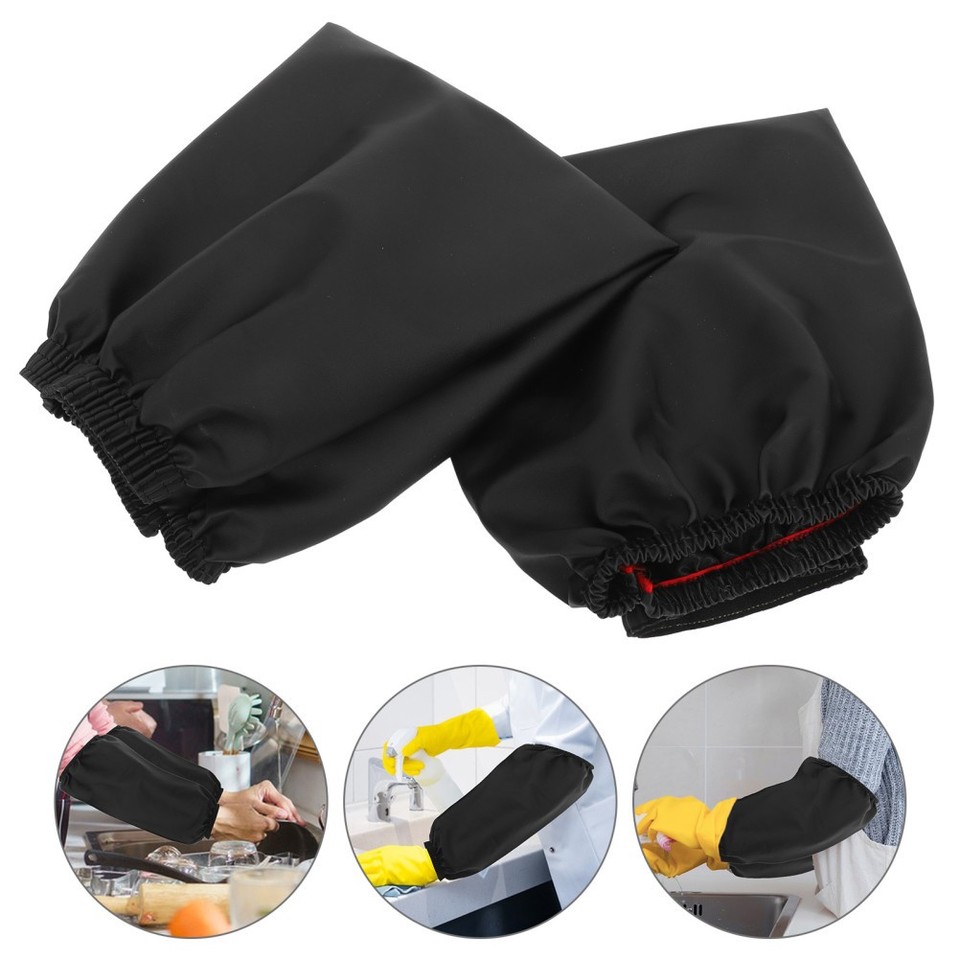 2 Pairs Oil Resistant Arm Sleeves Covers Oversleeves For Cooking Tasks ...