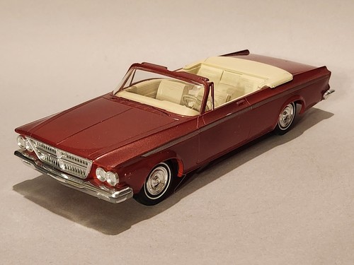 Johan 1964 Chrysler 300 Conv 1/25 Scale Friction Promo Car- Roman Red ...
